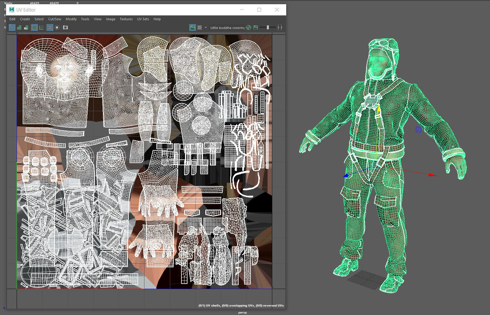 3D model WORLD WAR II PILOT VR / AR / low-poly | CGTrader