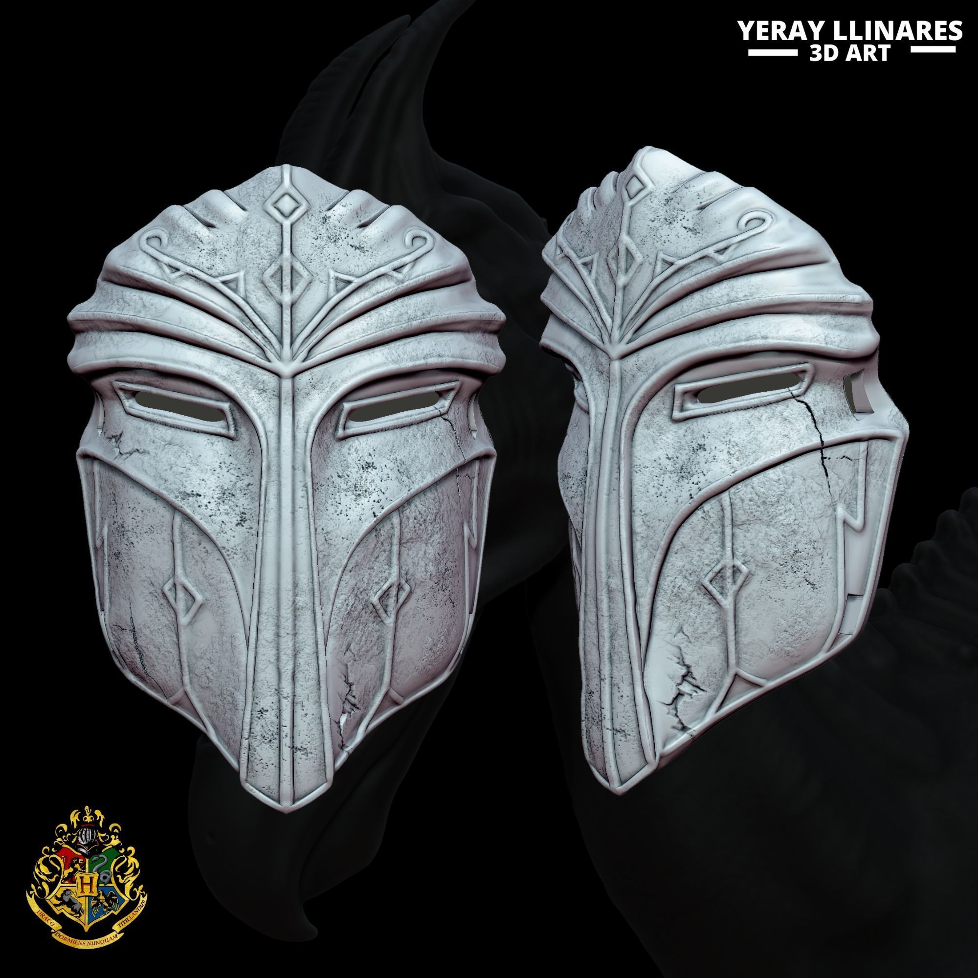Legendary Hogwarts Legacy Mask 3D model 3D printable | CGTrader