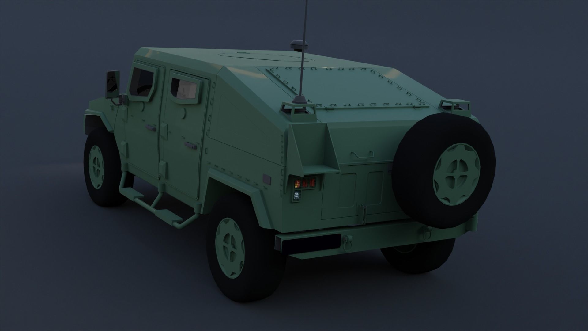 3D model URO VAMTAC ST5 VR / AR / low-poly | CGTrader