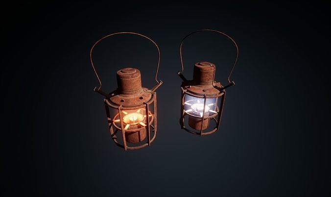 3D model Lantern game ready VR / AR / low-poly | CGTrader