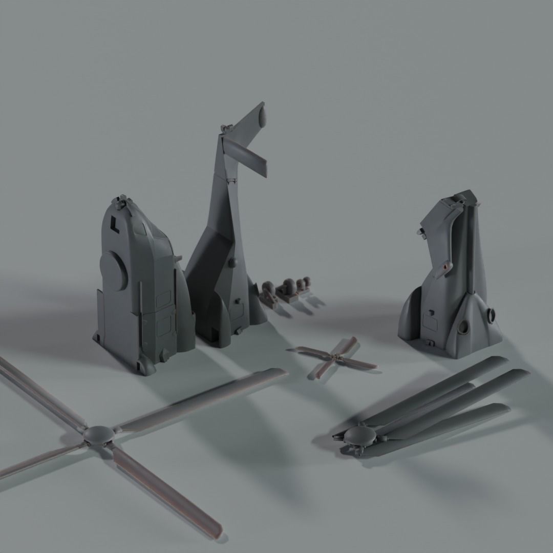 NH90 NFH navy helicopter 3D model 3D printable | CGTrader