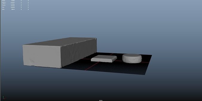 Middle-Poly sculpted pilar base free 3D model | CGTrader