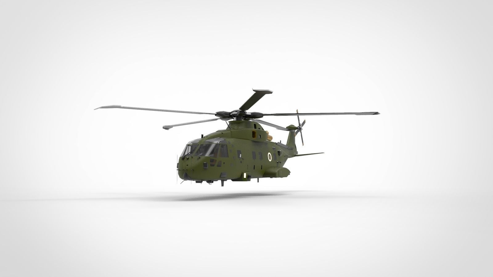 AW101 EH101 Merlin 3D model | CGTrader