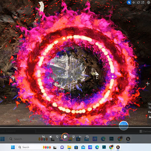 Unreal engine 5 particles animation FX 3D model animated | CGTrader
