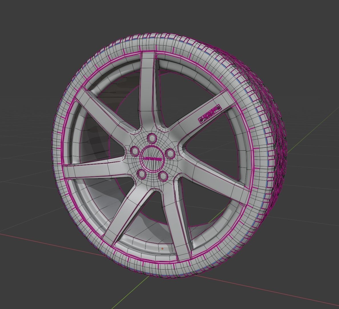 Rims lorenzo forged 3D model | CGTrader