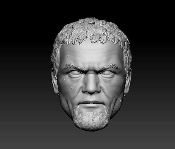 General Zod Movie version - Headsculpt for Action Figures 3D model 3D ...