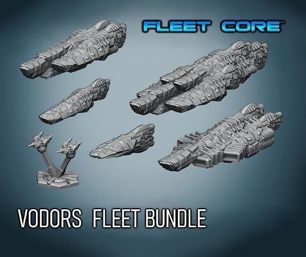 FLEET CORE - VODORS FLEET BUNDLE 3D Model Collection | CGTrader