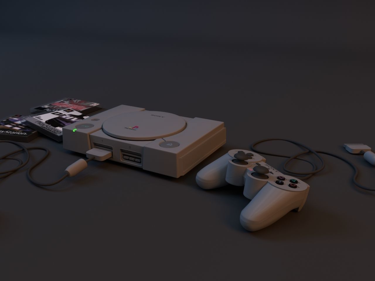 Sony Playstation 1 3D model | CGTrader