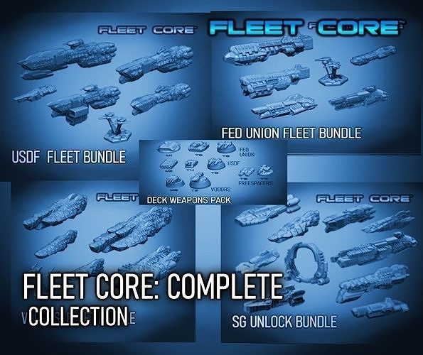 FLEET CORE - COMPLETE COLLECTION | CGTrader