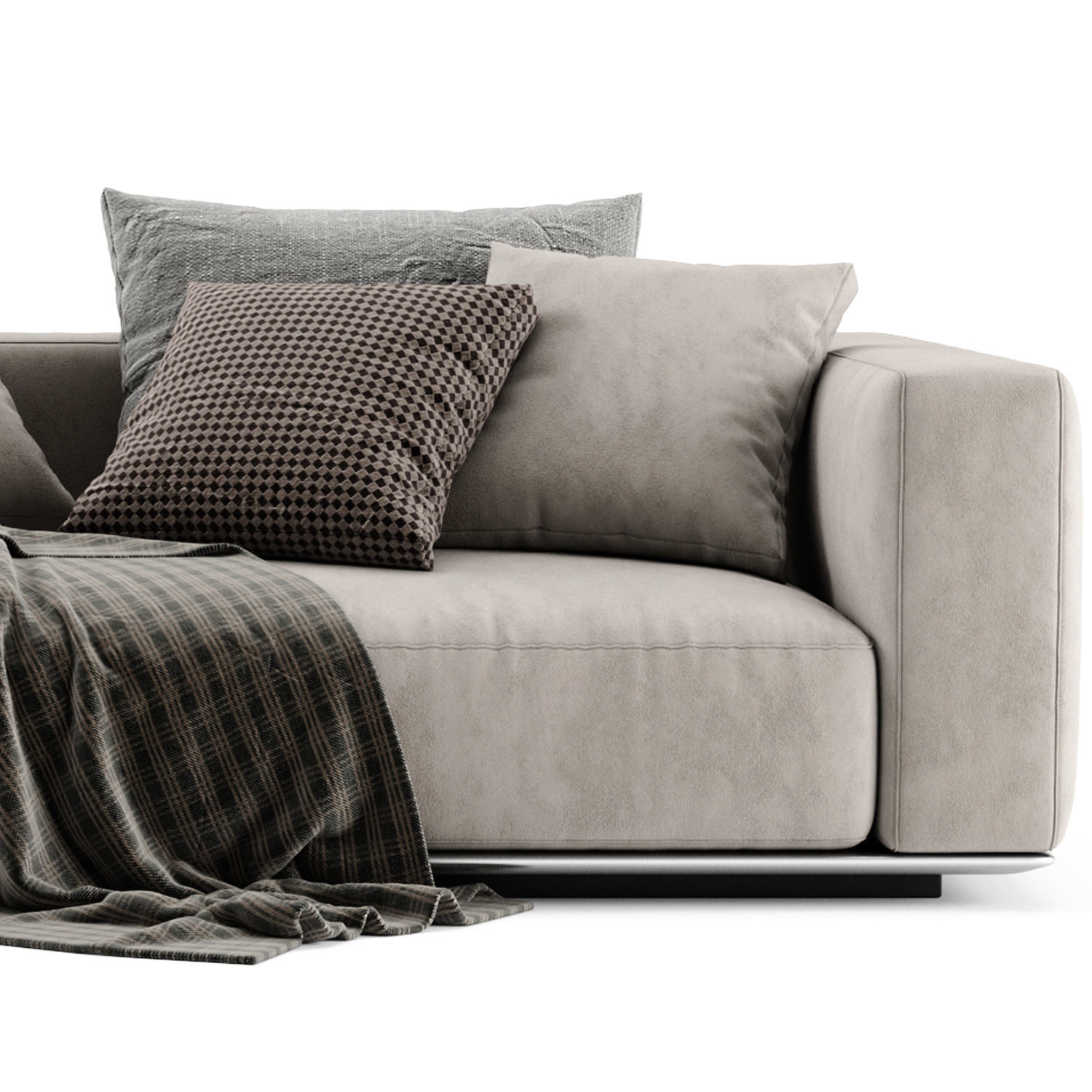 Flexform Grandemare Sofa 3D model | CGTrader
