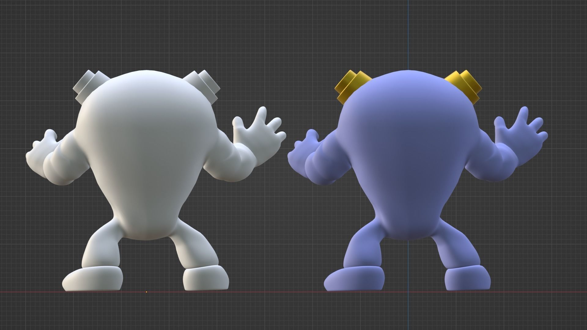 Dark Moon Mega Man V 3D model rigged | CGTrader