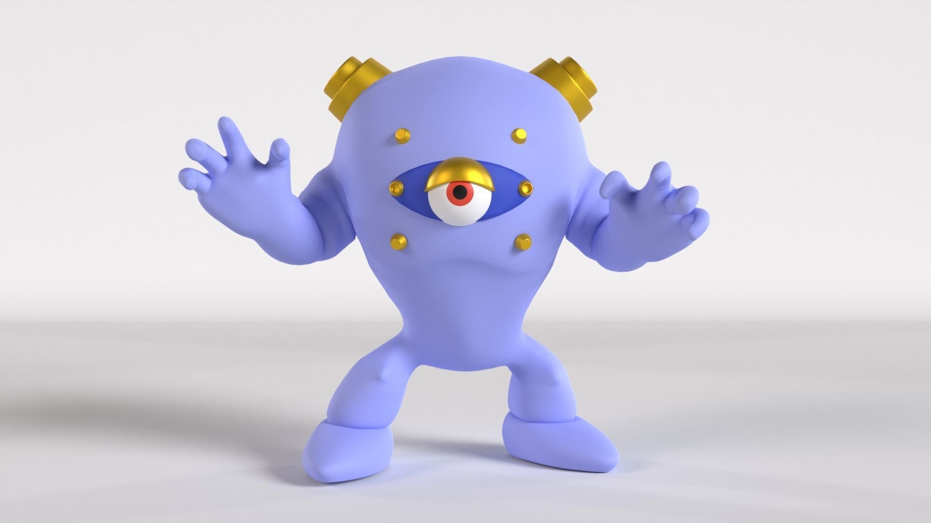 Dark Moon Mega Man V 3D model rigged | CGTrader