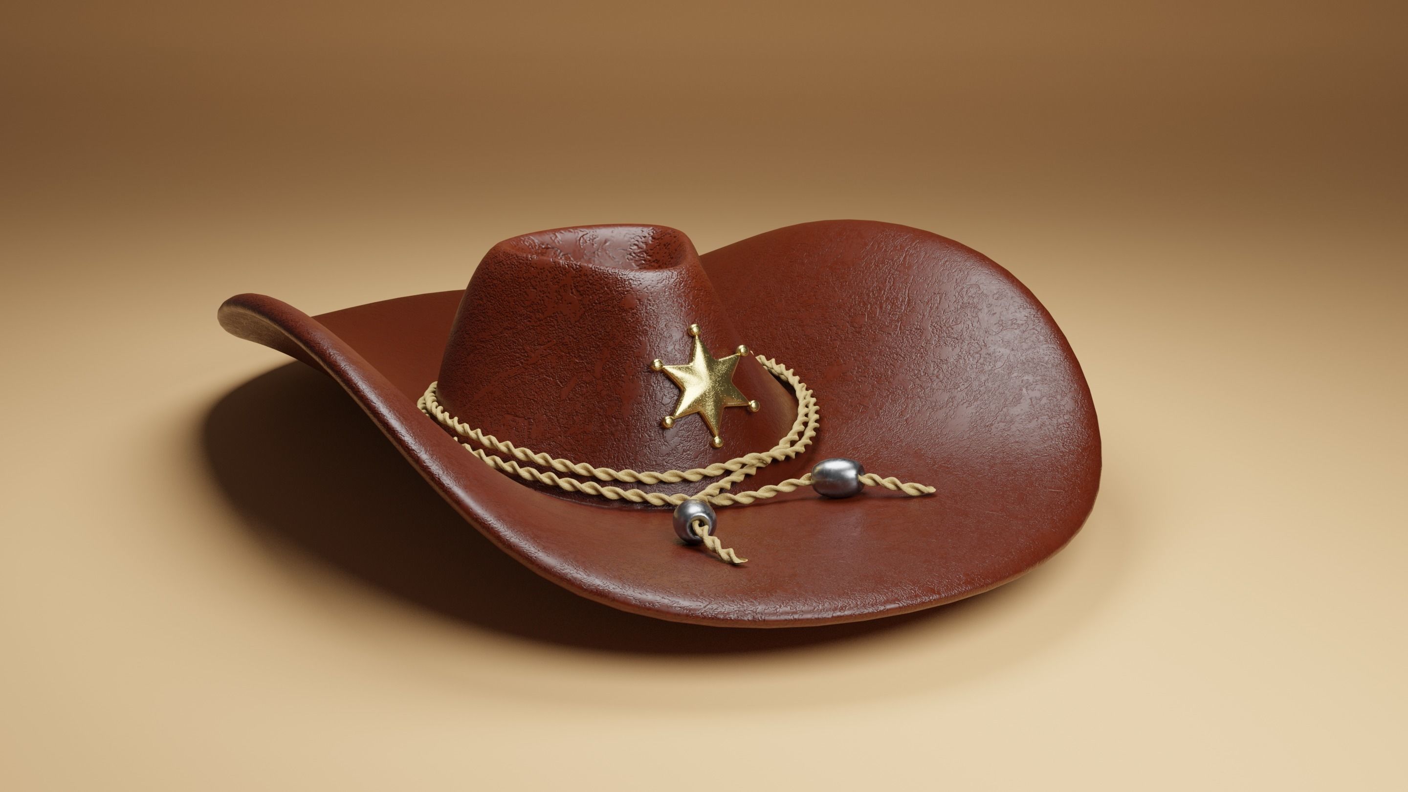 3D model Cowboy Hat VR / AR / low-poly | CGTrader