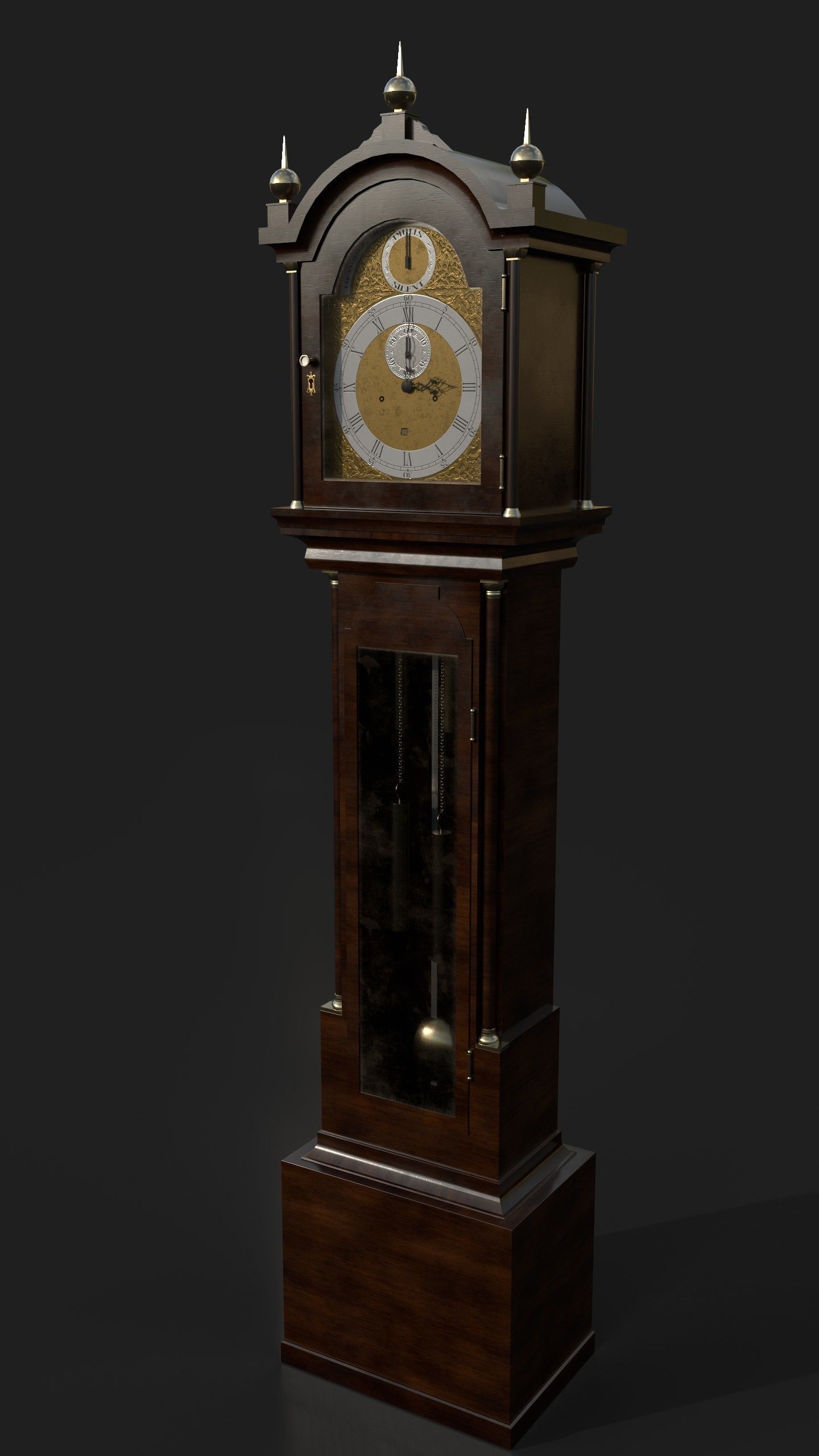 3D model Clock classic VR / AR / low-poly | CGTrader