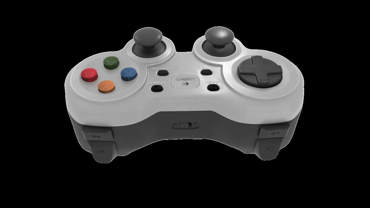 Logitech F710 Controller 3D model | CGTrader