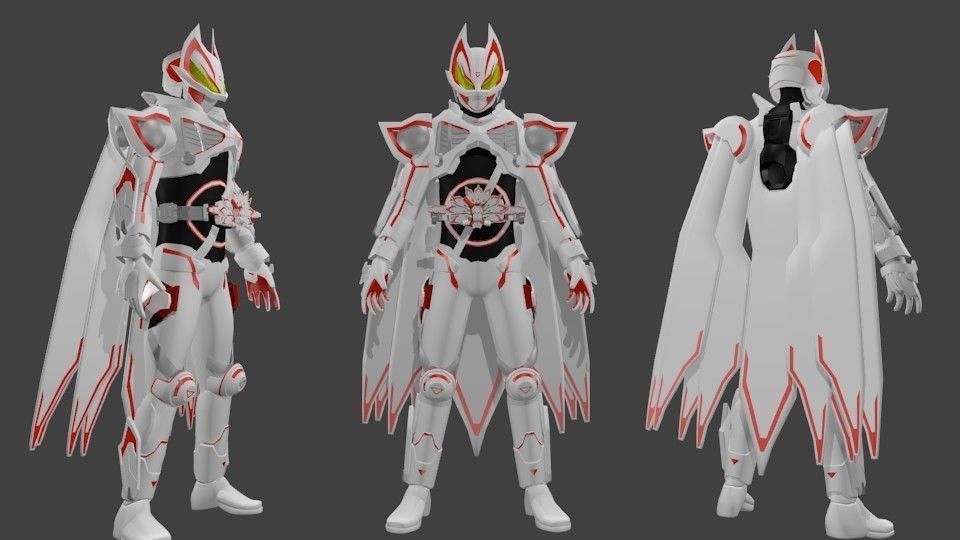 Kamen Rider Geats Mark 9 3D model | CGTrader