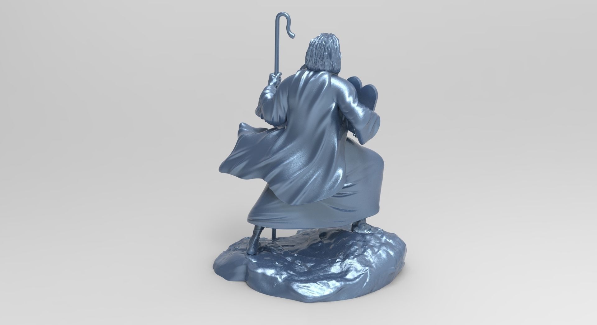MOSES STATUE STL 3D model 3D printable | CGTrader