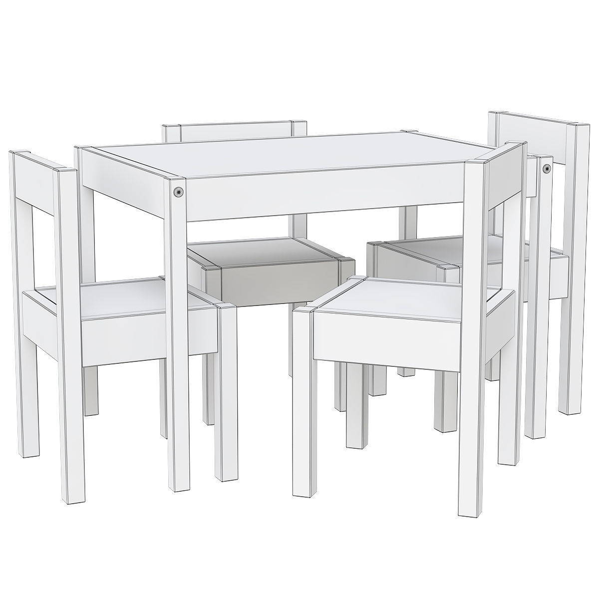 Latt Set Ikea 3D model | CGTrader