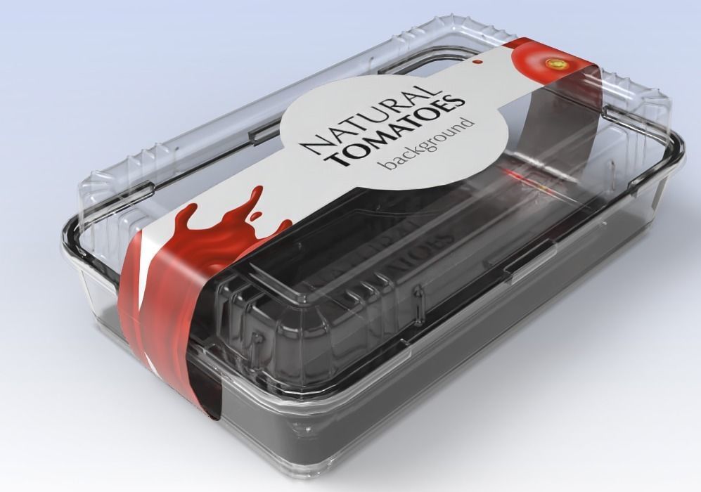 food container box 3D model | CGTrader