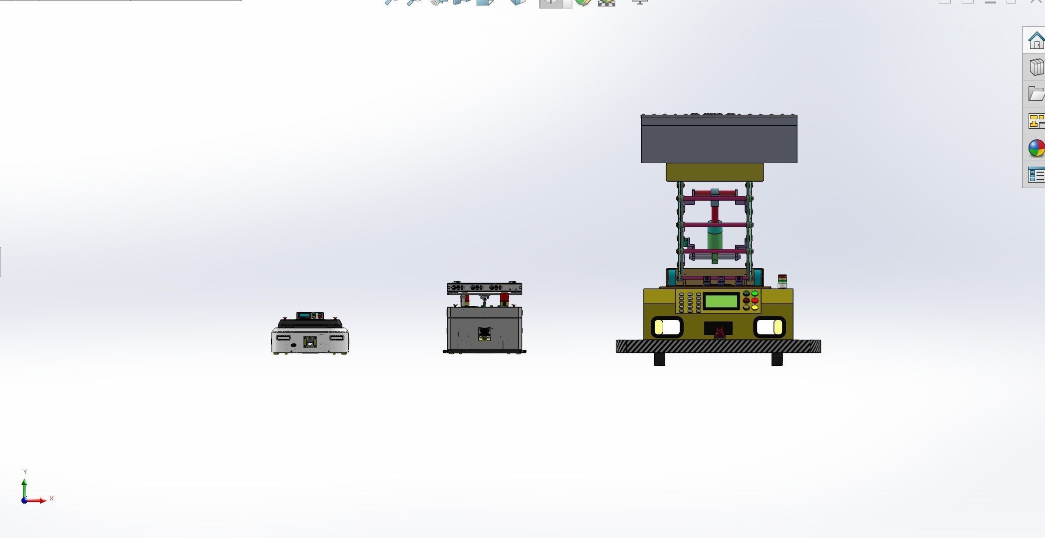 AGV vehicles Assemble 3D model | CGTrader