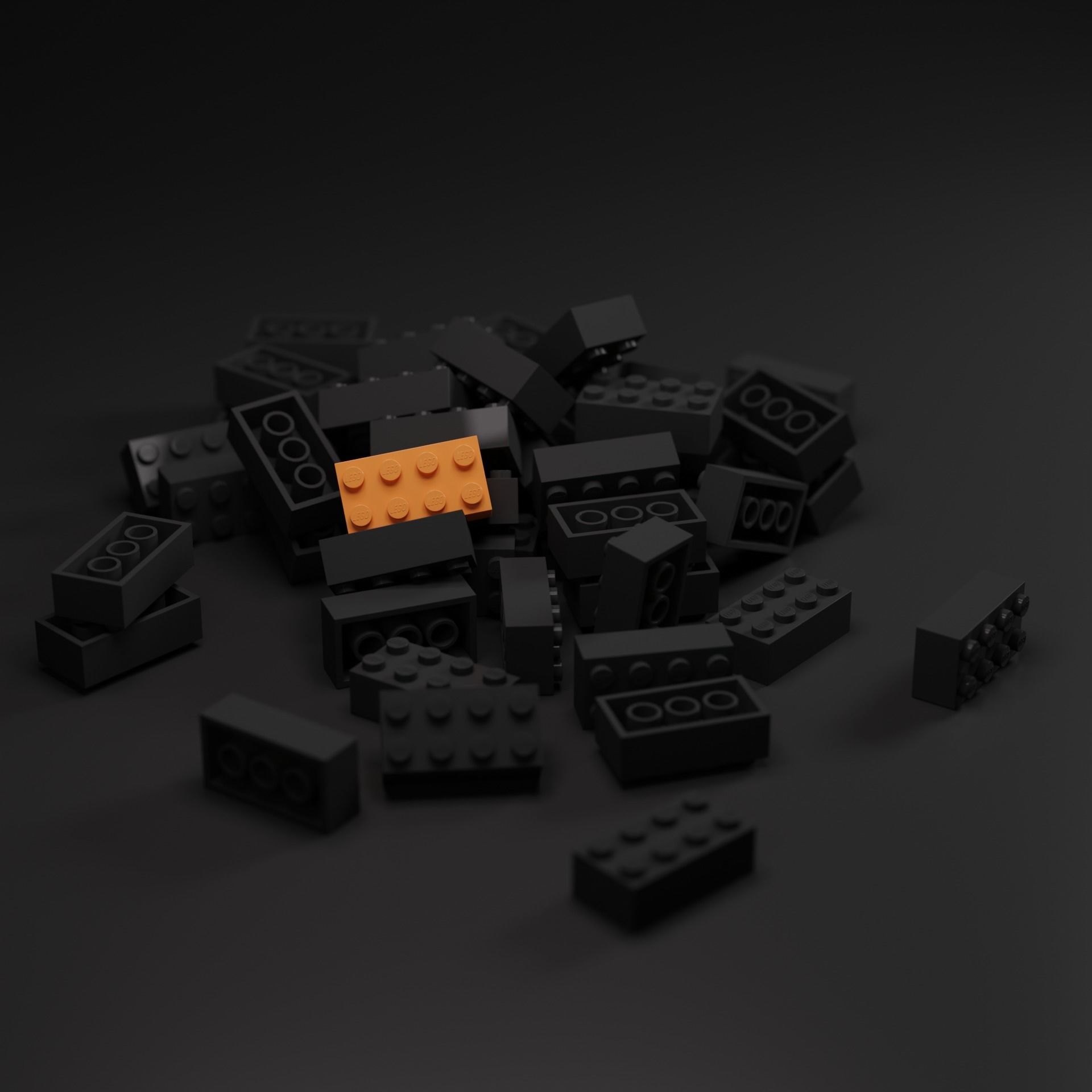 Lego Basic 3D model rigged | CGTrader