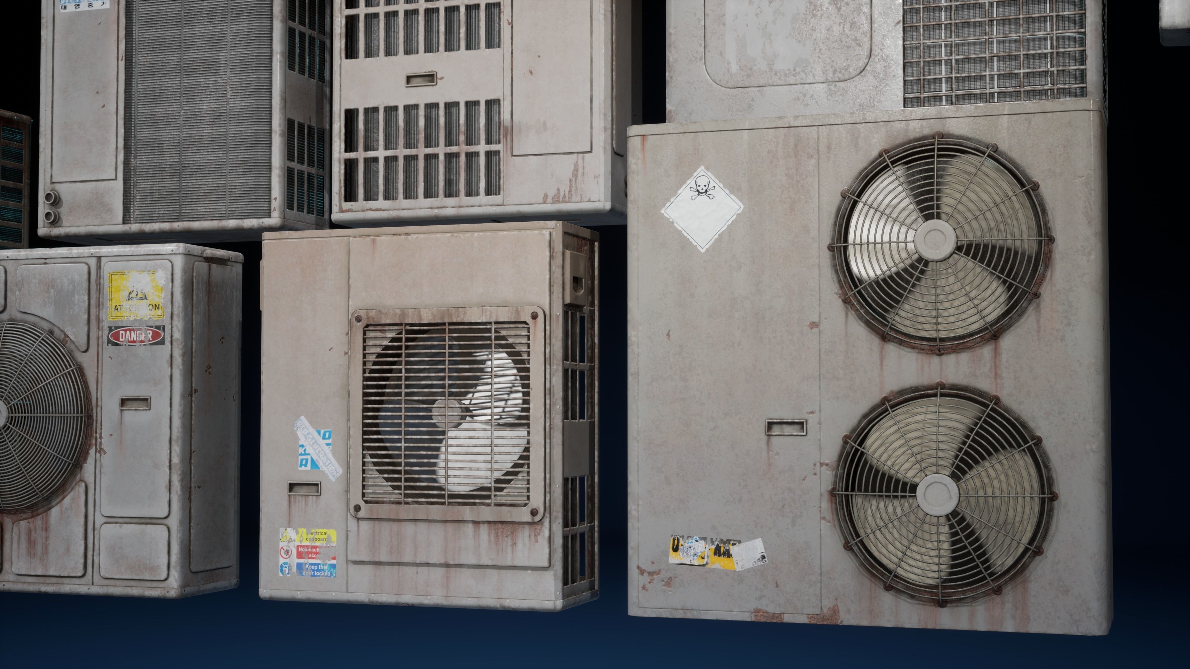 3D model City Building Props VR / AR / low-poly | CGTrader