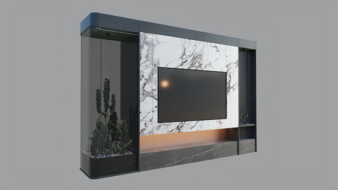 Tv Display Vray free 3D model | CGTrader