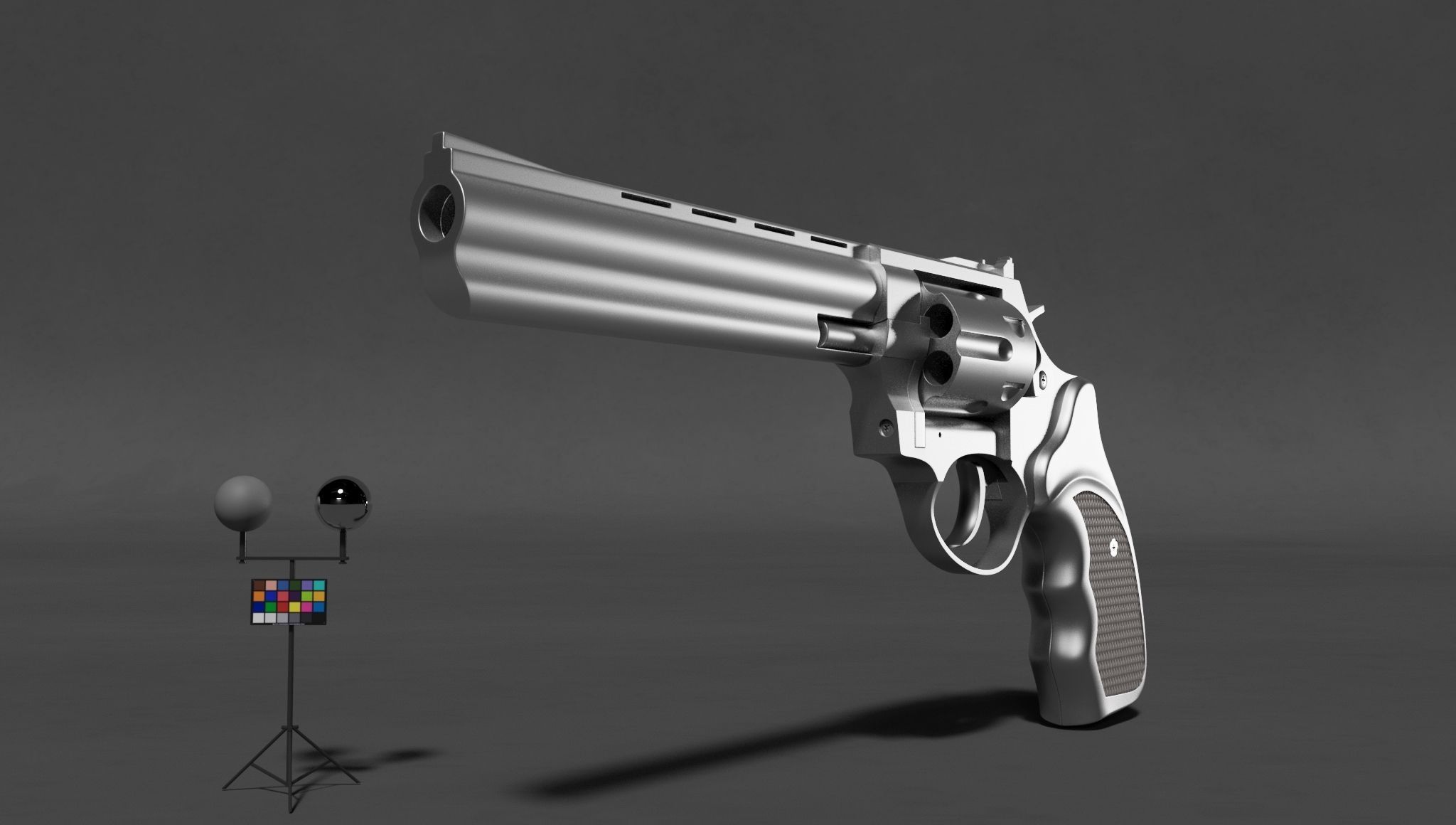 Revolver Handgun 3D model | CGTrader