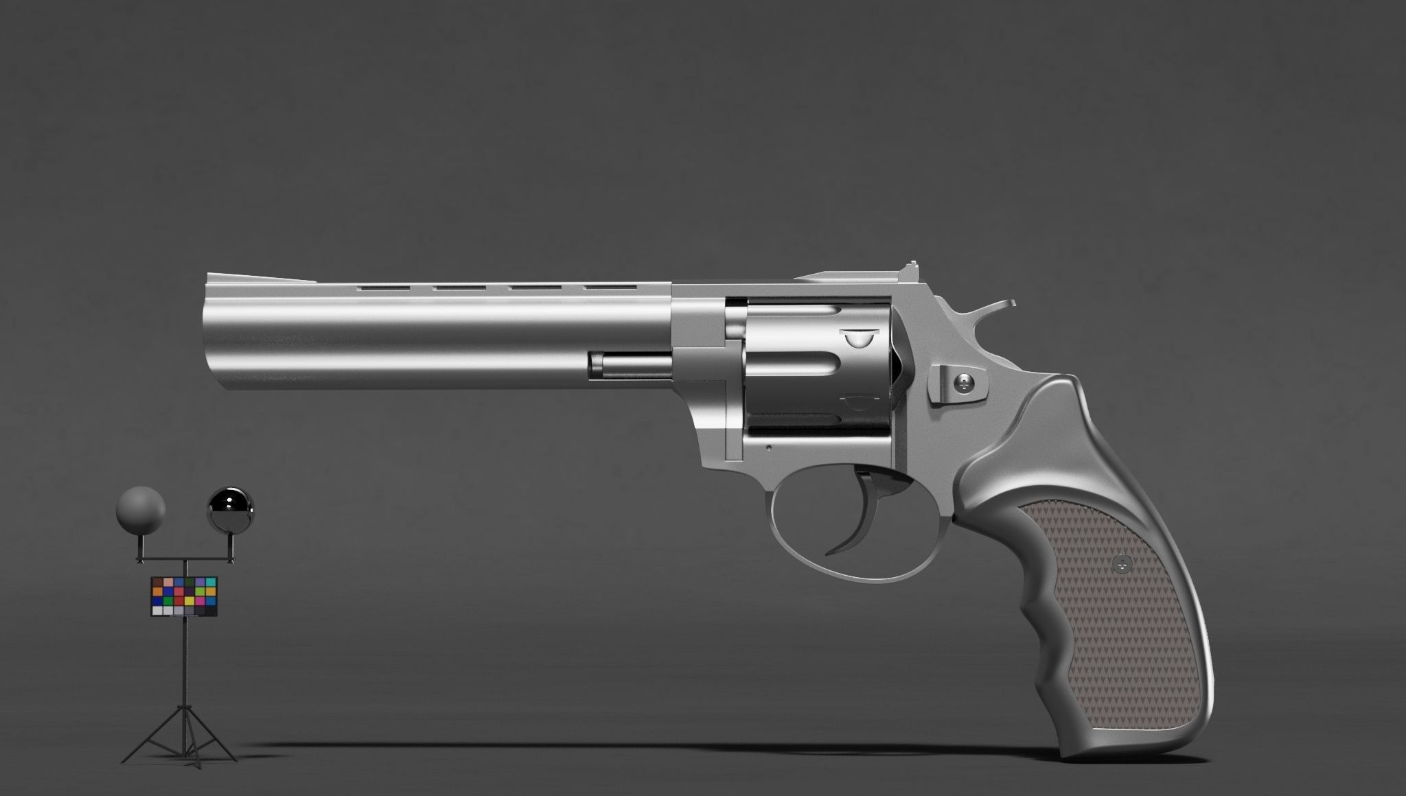 Revolver Handgun 3D model | CGTrader