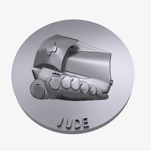 Symbols of the Apostles - JUDE 3D model | CGTrader