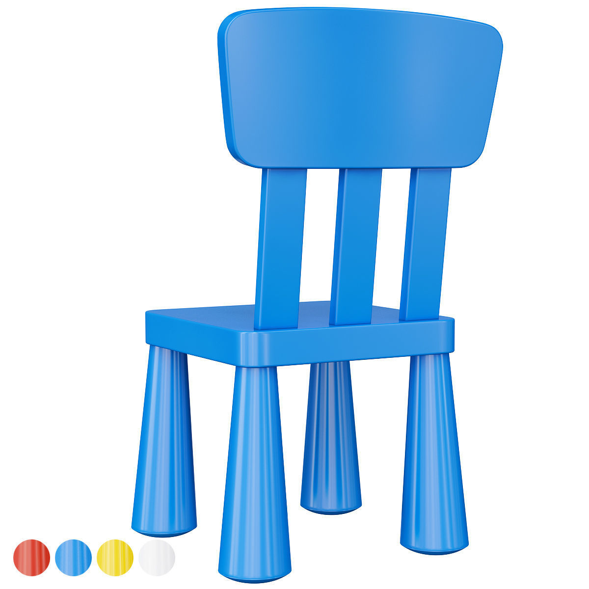 Mammut Children chair 3D model | CGTrader