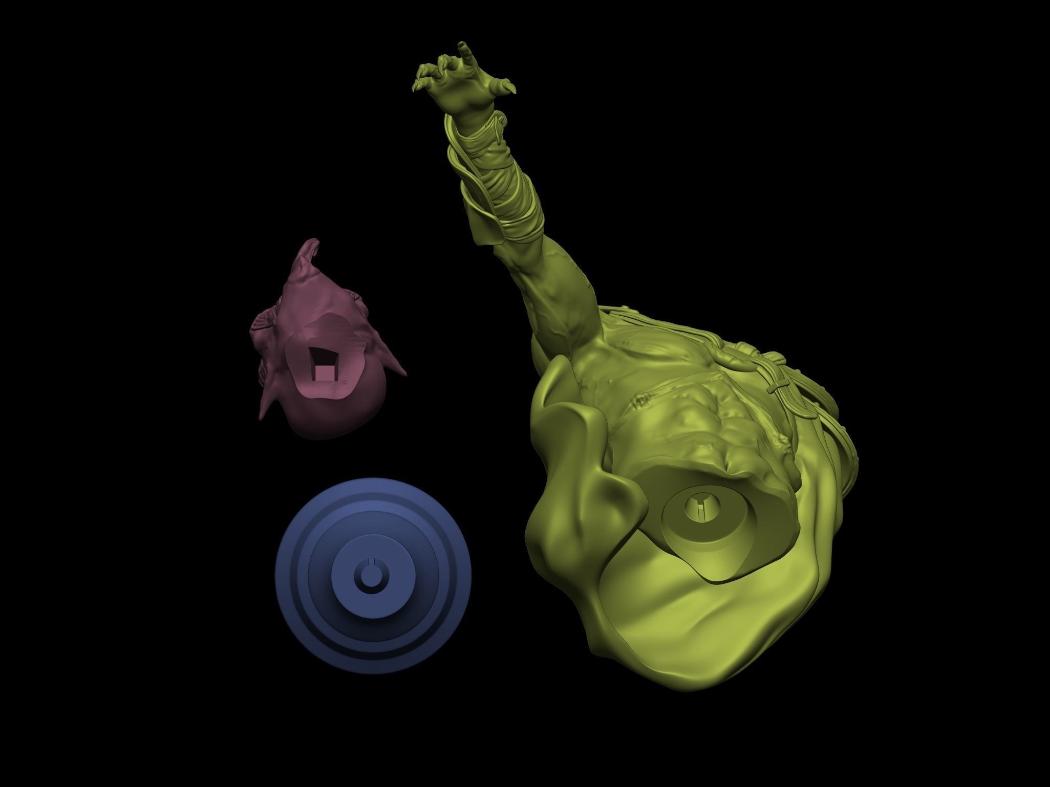 Demon Leader free 3D model 3D printable | CGTrader