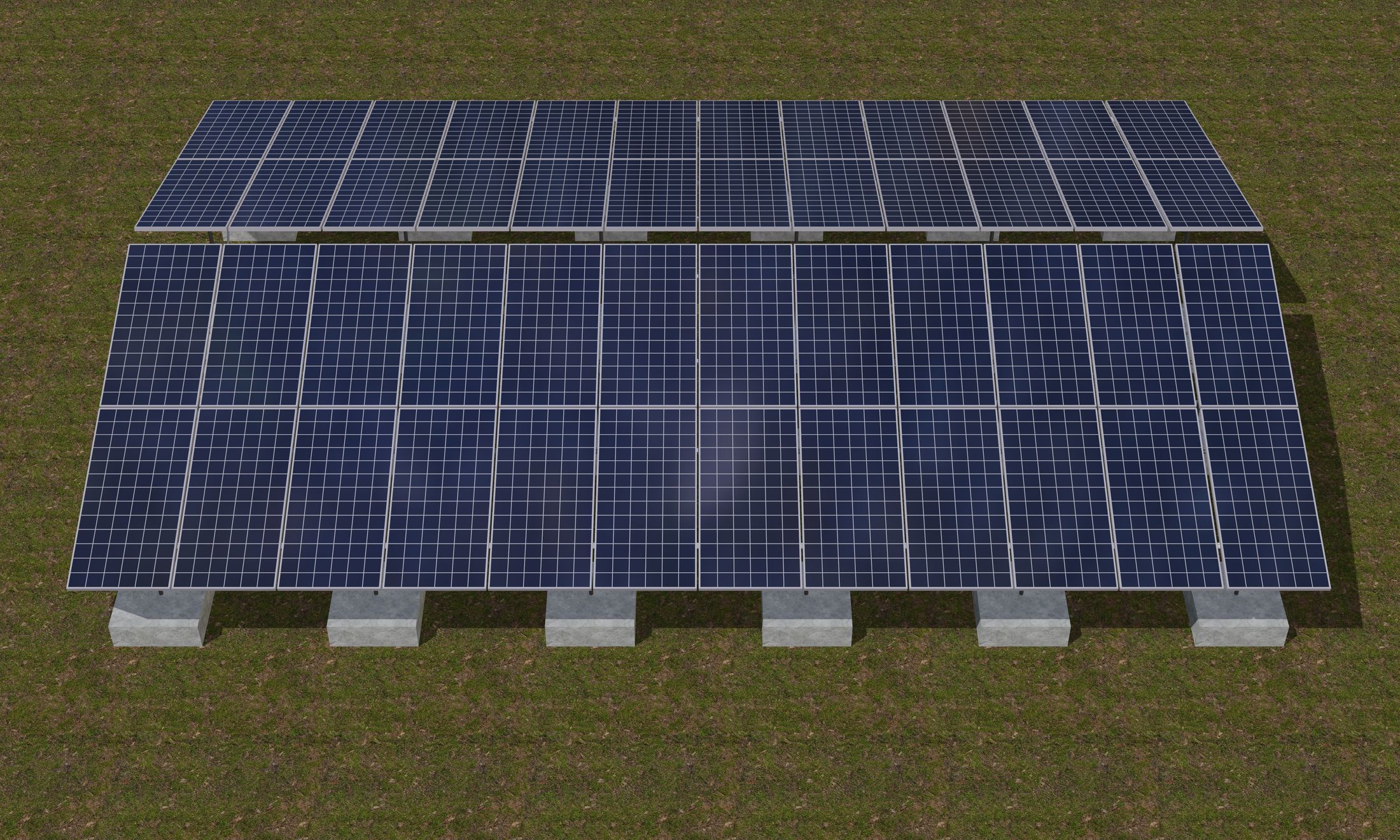 Solar panel 3D model | CGTrader