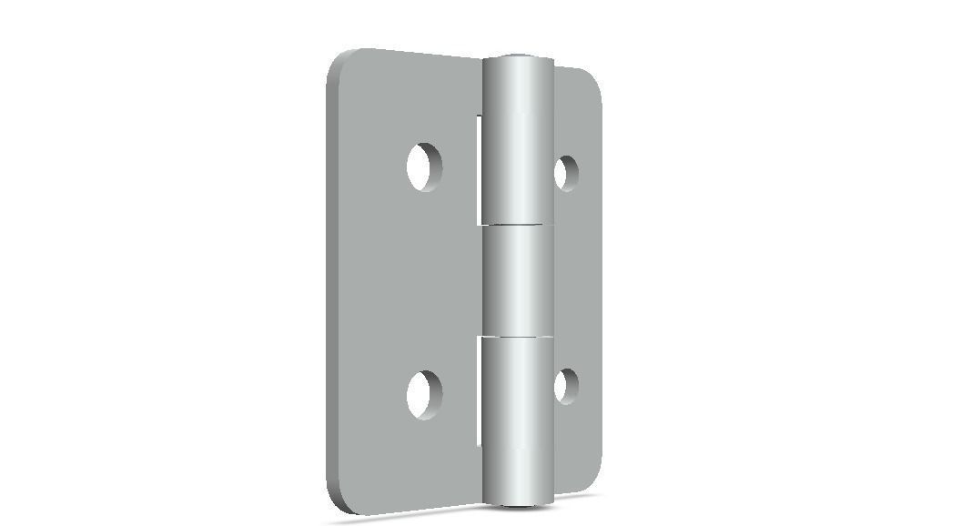3D model Aluminum Hinge VR / AR / low-poly | CGTrader