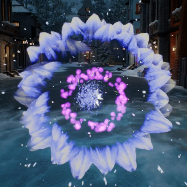 Unreal engine 5 particles flower FX animation2 3D model | CGTrader