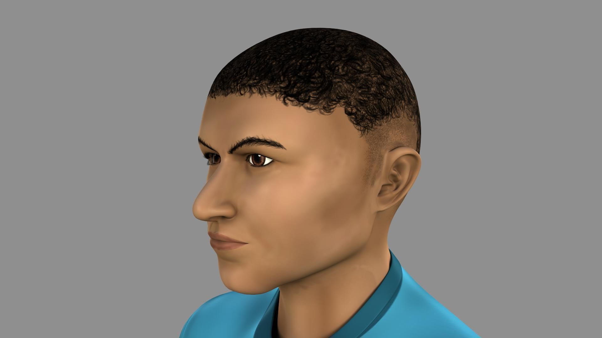 Soccer Player 3D model | CGTrader