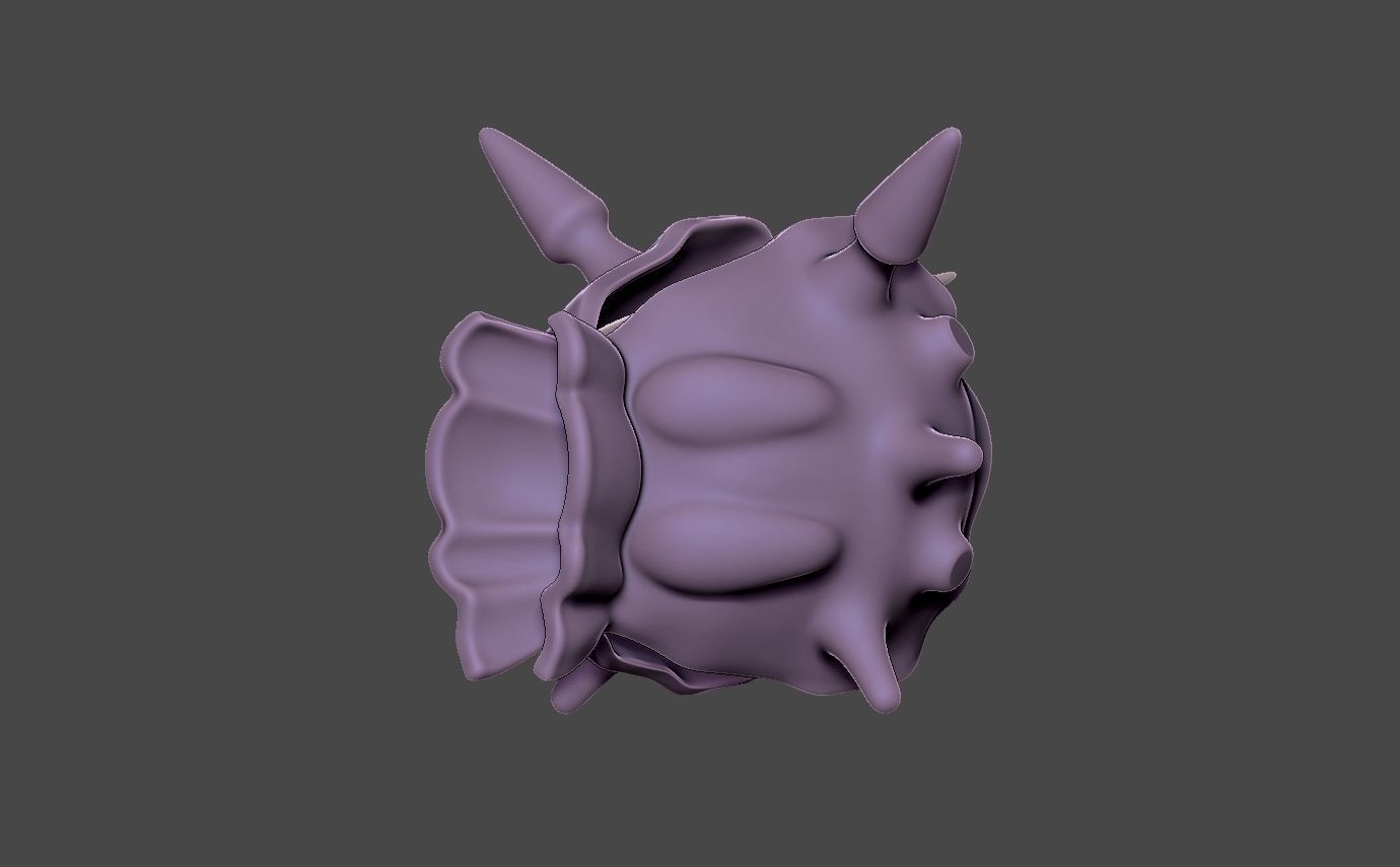 Pokemon shellder evolution pack 3D model 3D printable | CGTrader