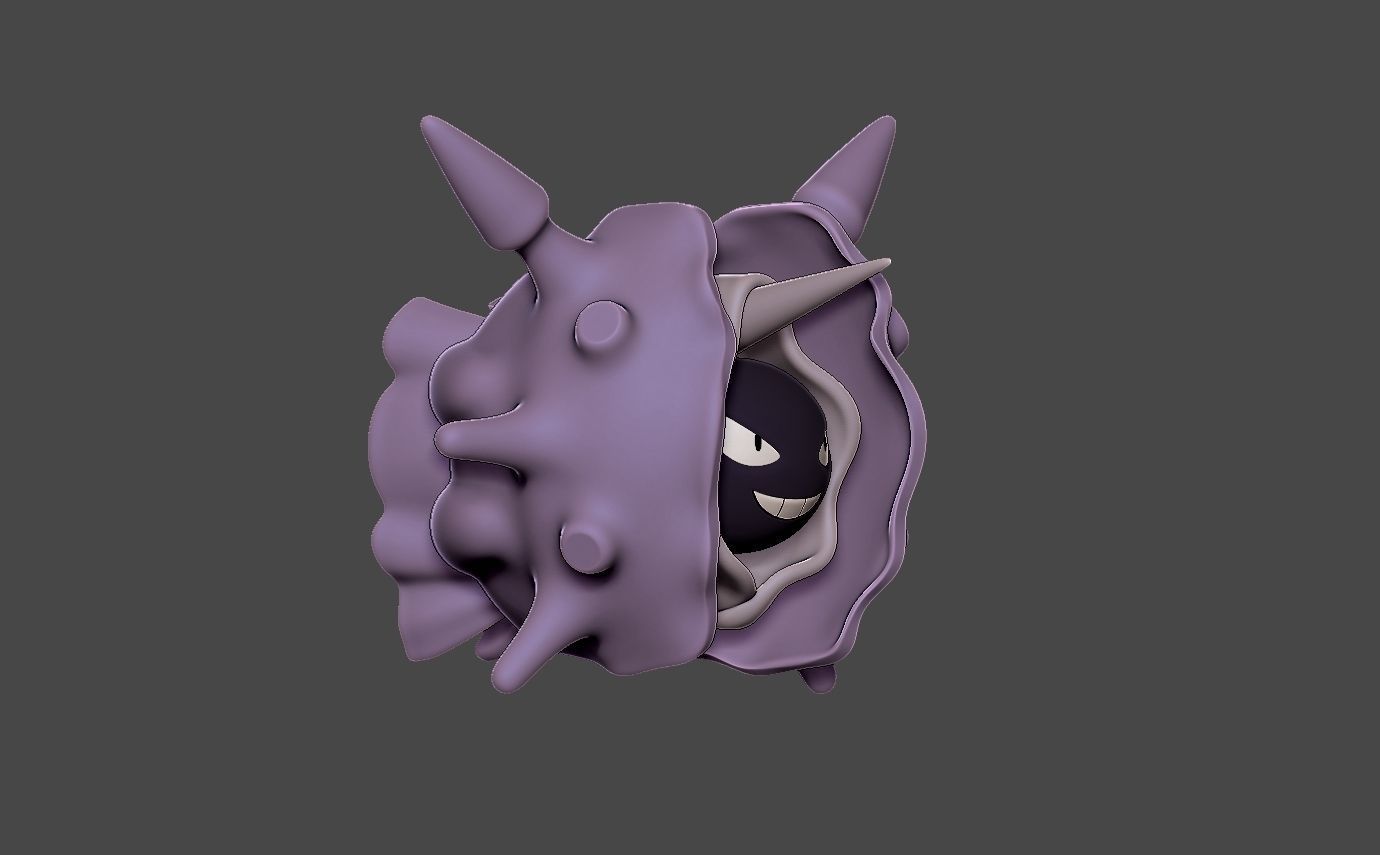 Pokemon shellder evolution pack 3D model 3D printable | CGTrader