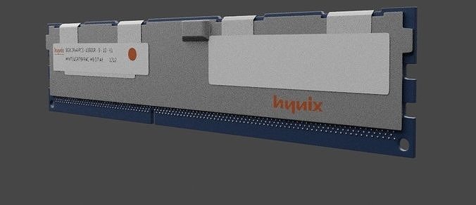 ECC RAM CARD 3D model | CGTrader