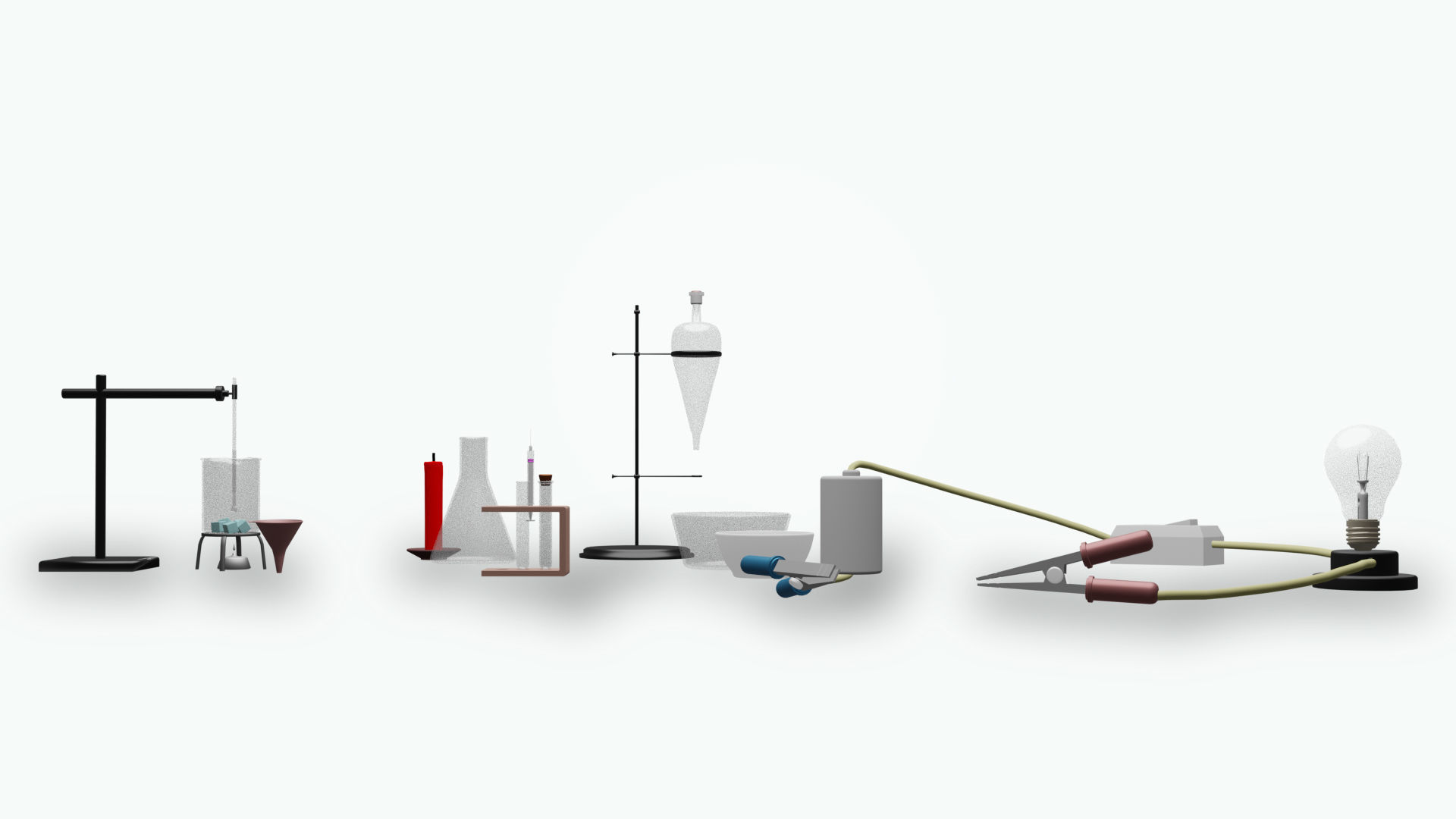 Chemistry free VR / AR / low-poly 3D model | CGTrader