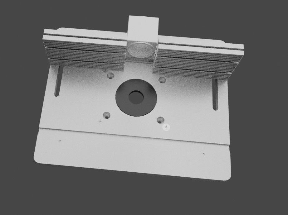ROUTER TABLE INSERT 3D model | CGTrader