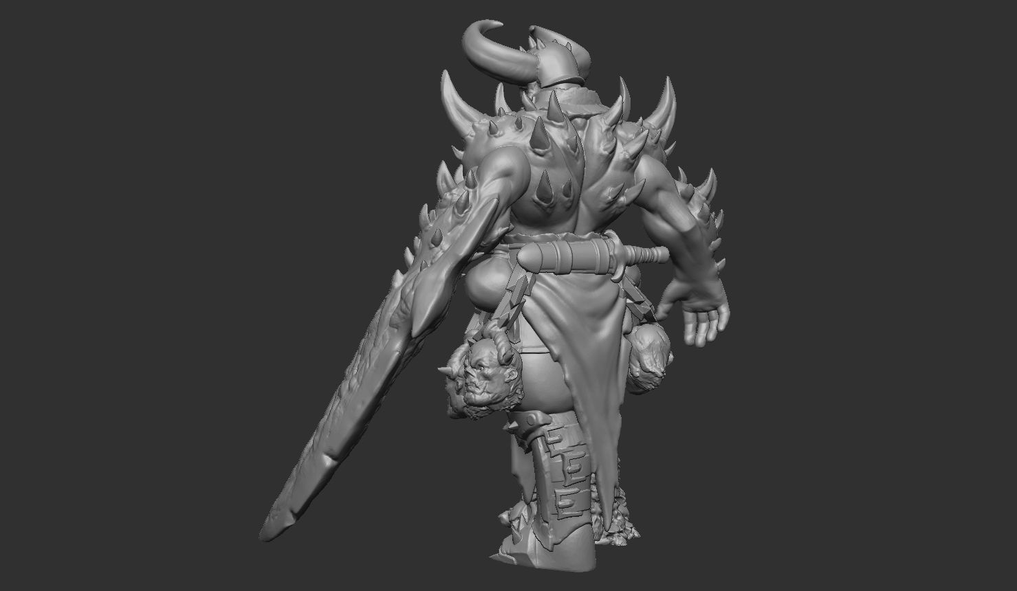 Goreclaw Raider - Blade 3D model 3D printable | CGTrader