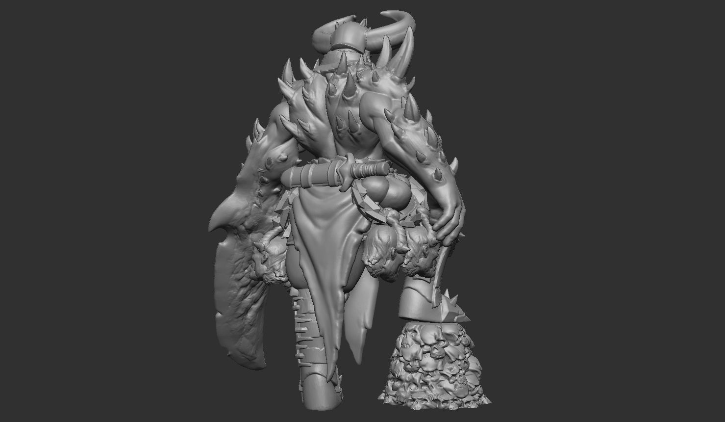 Goreclaw Raider - Blade 3D model 3D printable | CGTrader