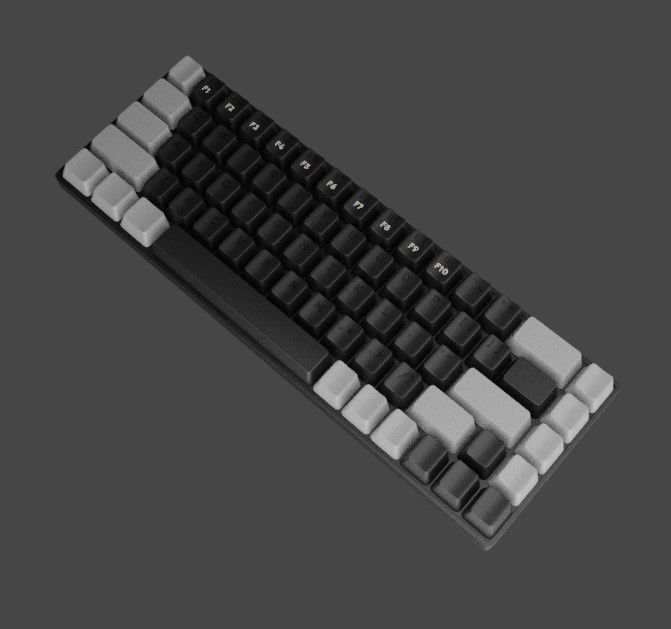 USB C KEYBOARD 3D model | CGTrader