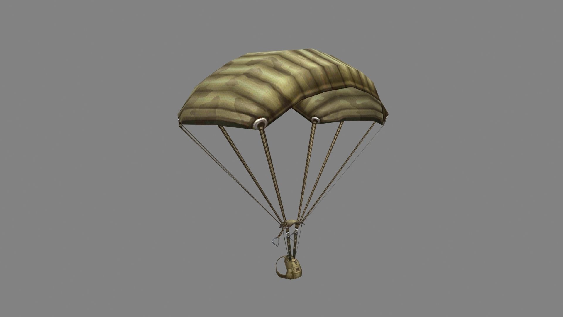 3D model parachute VR / AR / low-poly | CGTrader