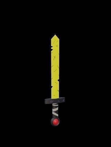 Texture Finn sword VR / AR / low-poly | CGTrader