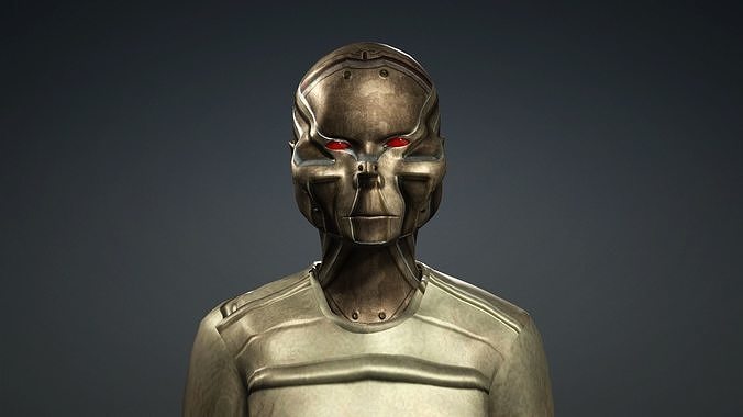 Robot boy with 265 Morphs for Unreal - 3D model animated rigged | CGTrader