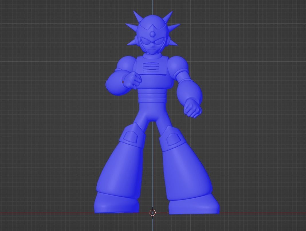 Mercury Mega Man V 3D 3D model rigged | CGTrader