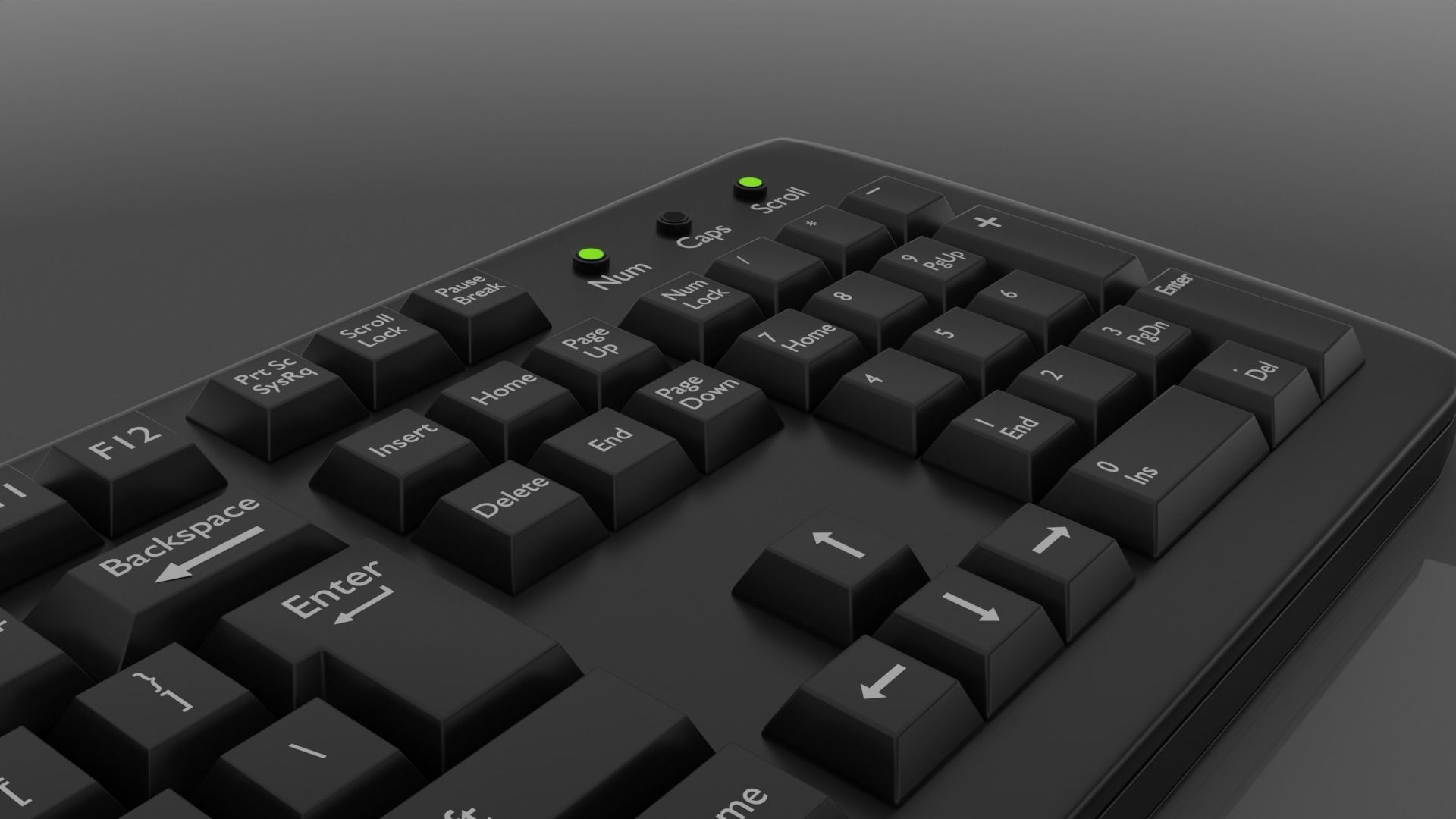 CHEAP High poly keyboard 3D model | CGTrader