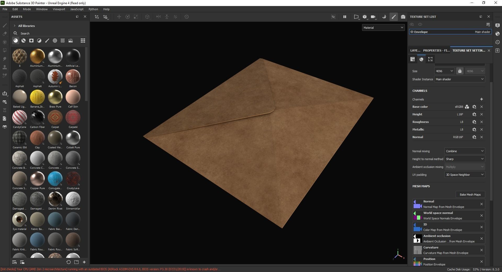 3D model Envelope 3D Model VR / AR / low-poly | CGTrader
